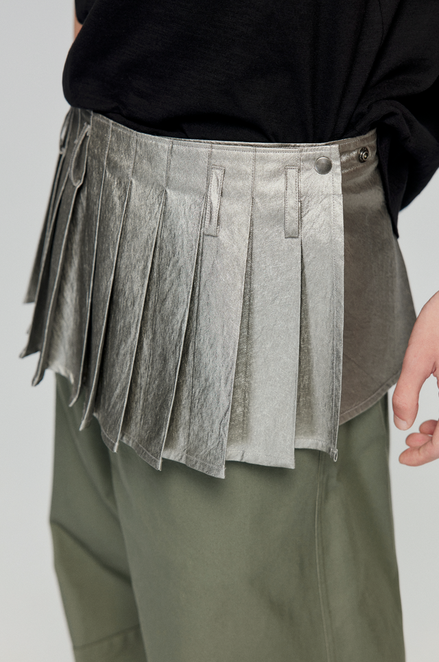 SIMPLE PROJECT SILVER MINI SKIRT PANEL – Remold Lab